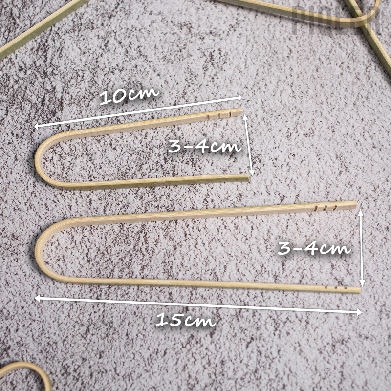 Bamboo Wood Tong Tongs For Food Kuih Or Any Other Things Penyepit Buluh ...