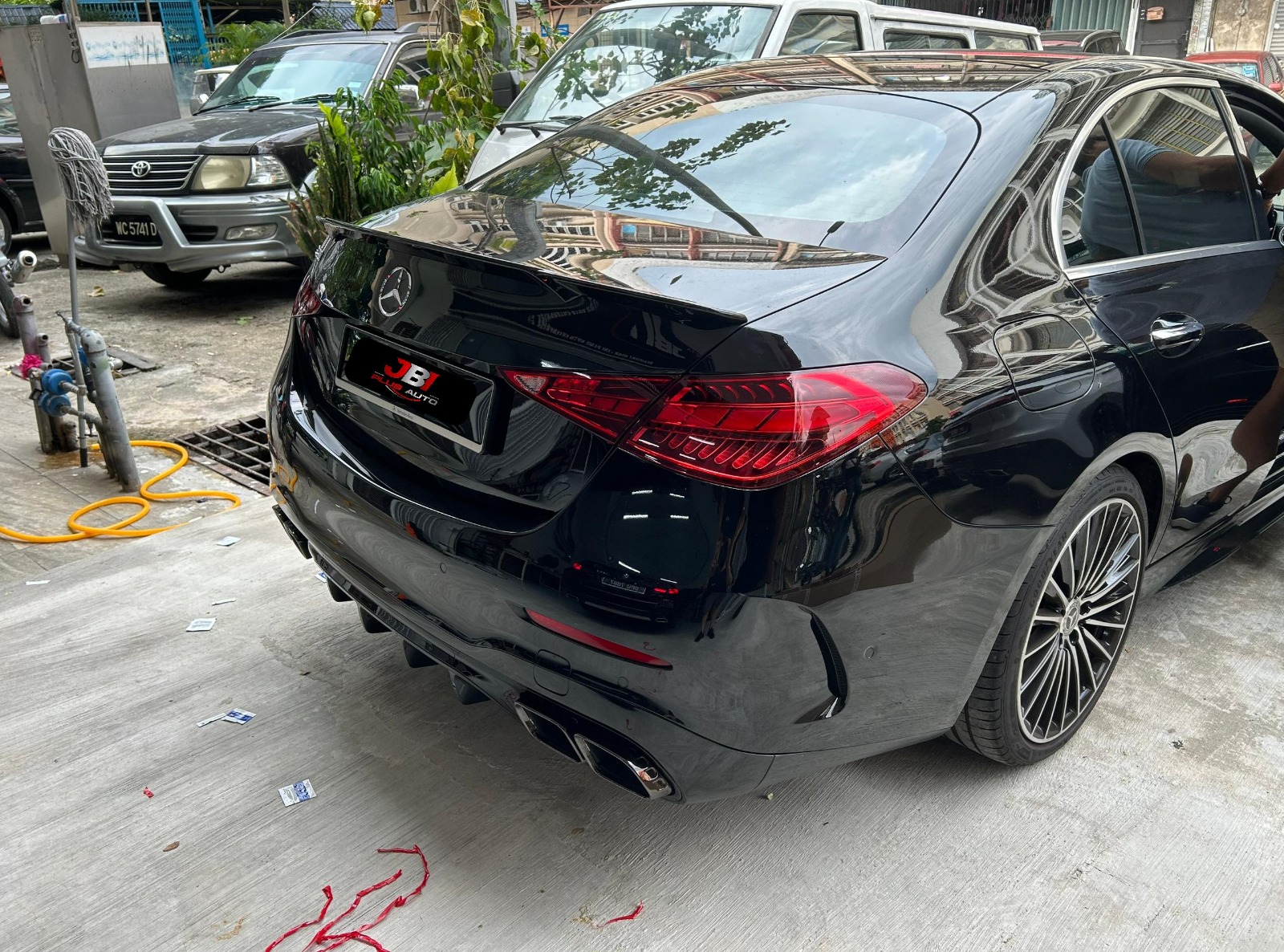 Mercedes W206 C KELAS C class BRABUS Spoiler C200 C300 C43 C63 | Shopee ...