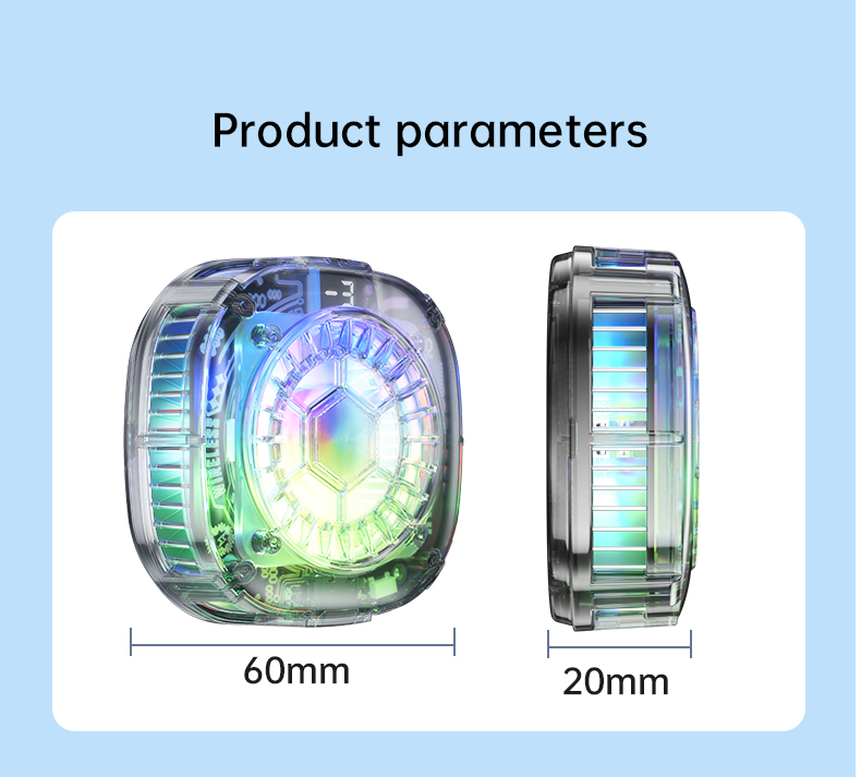 X120A X122A Pro X108 Mini S2 Gaming Phone Cooler New RGB Radiator for Mobile Phone Tablet Fan ...