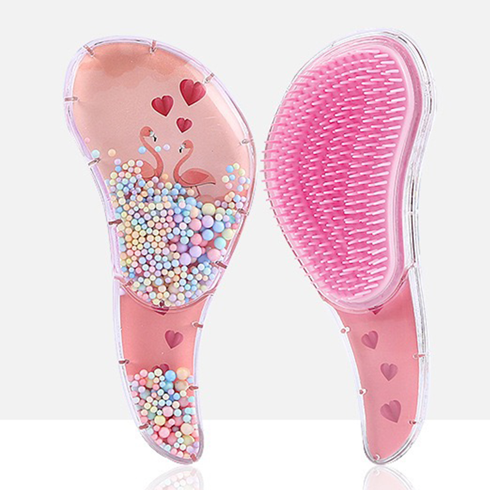 GODDESS Transparent bubble comb for massage and hair smoothing cute plastic cartoon | Shopee ...