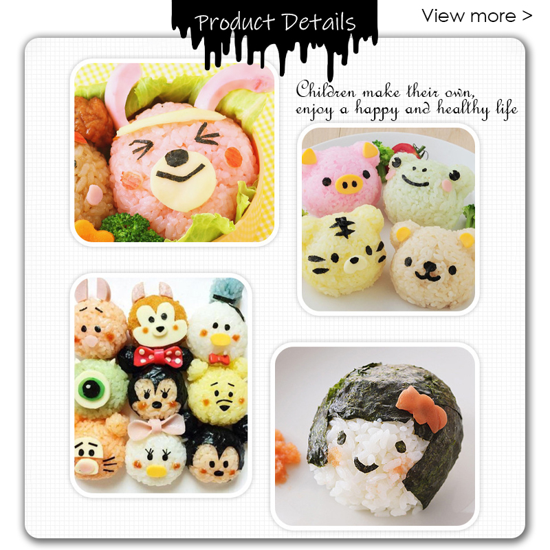[Little B House] Acuan Nasi Bulat Baby Rice Ball Maker Bento Maker Rice ...