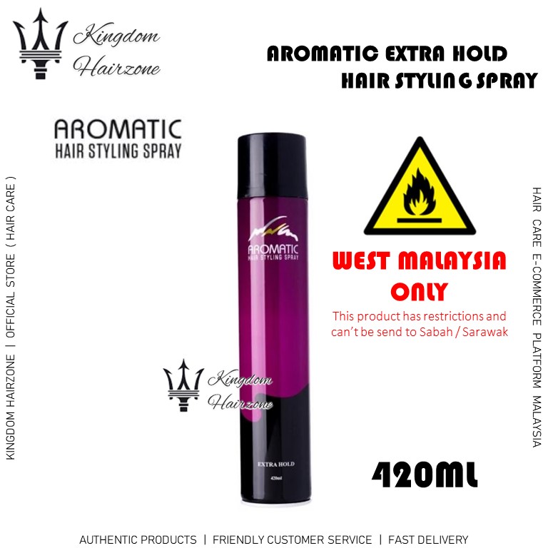 Aromatic Extra Hold Hair Styling Spray Hairspray (420ml) | Shopee Malaysia