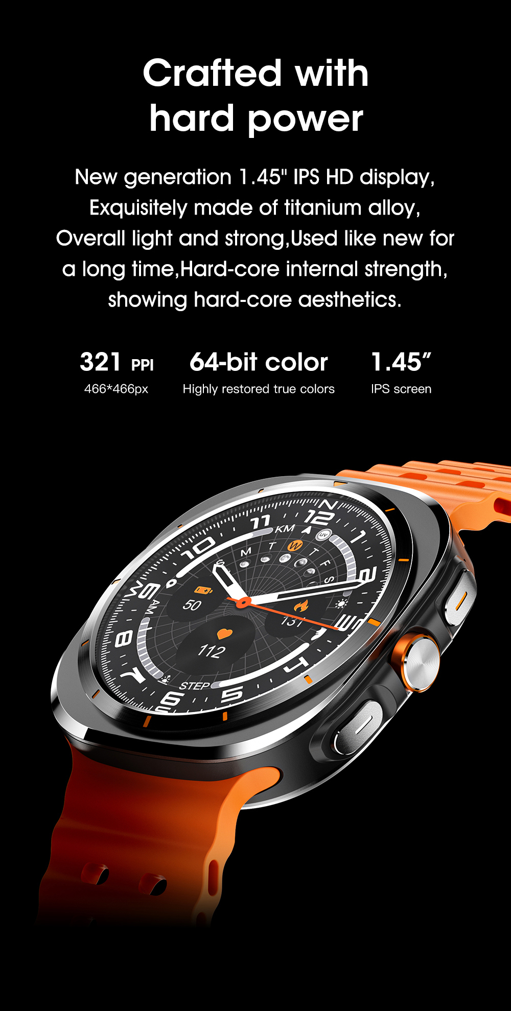 Maxwear GTR11 Ultra 4GB Memory Smart Watch Bluetooth Call NFC outdoor ...