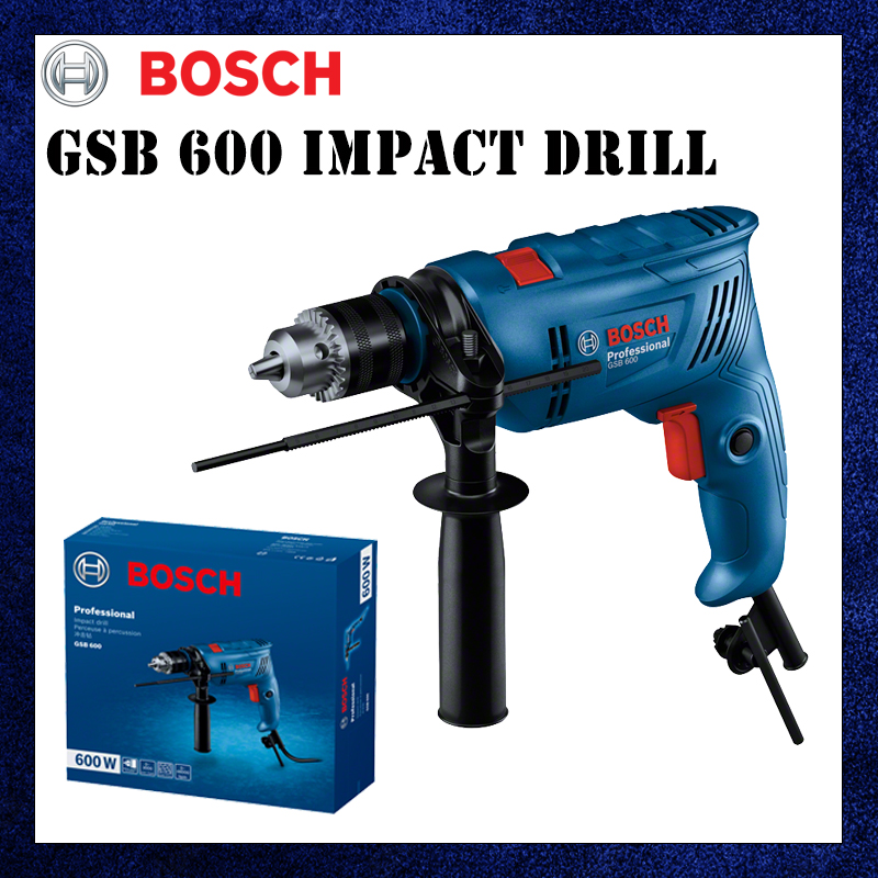 BOSCH GSB 600 GSB600 13MM Professional Impact Drill 博世冲击电钻 06011A03F0 ...
