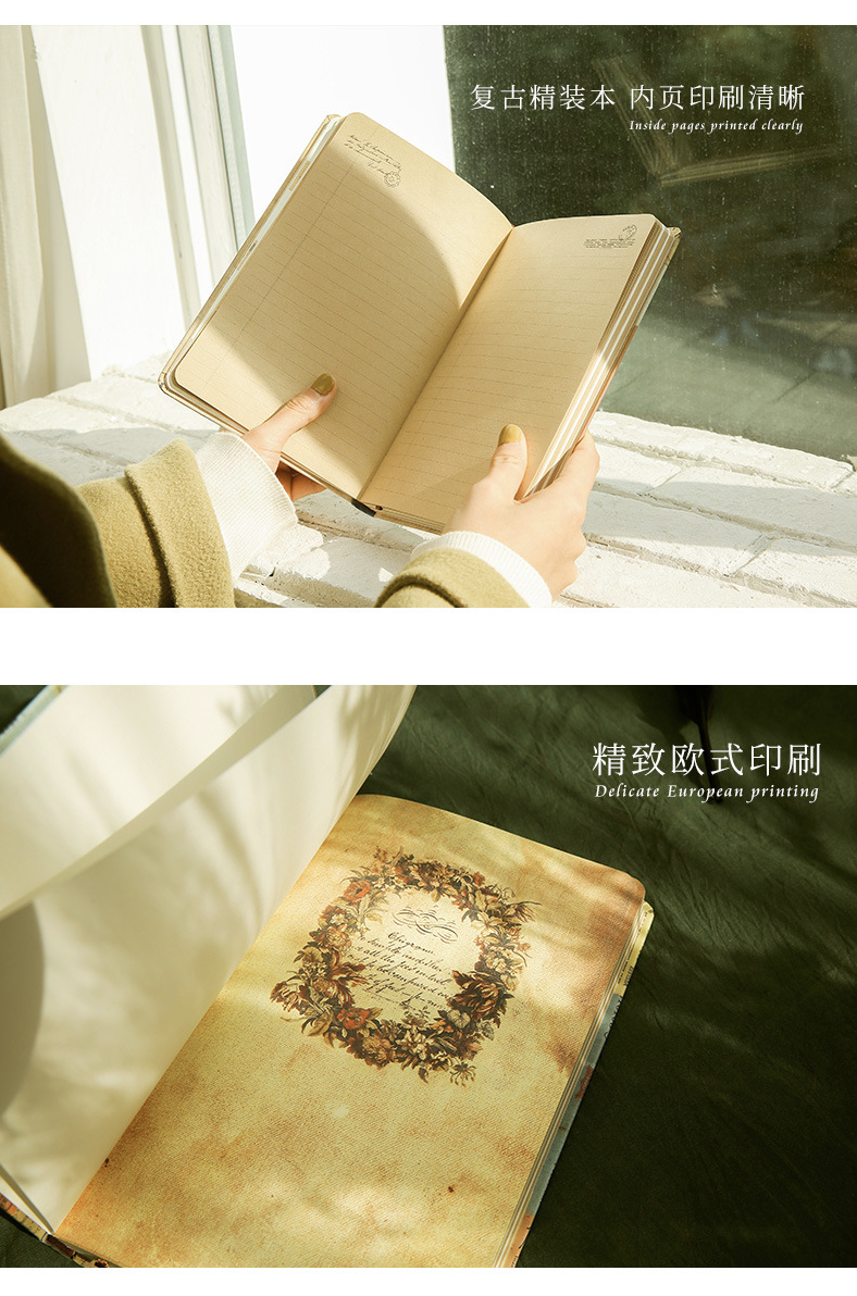 [HY] European A5 Note Book Diaries Notebooks Cute Stationery Diaries Notebook Diary Book Gift ...