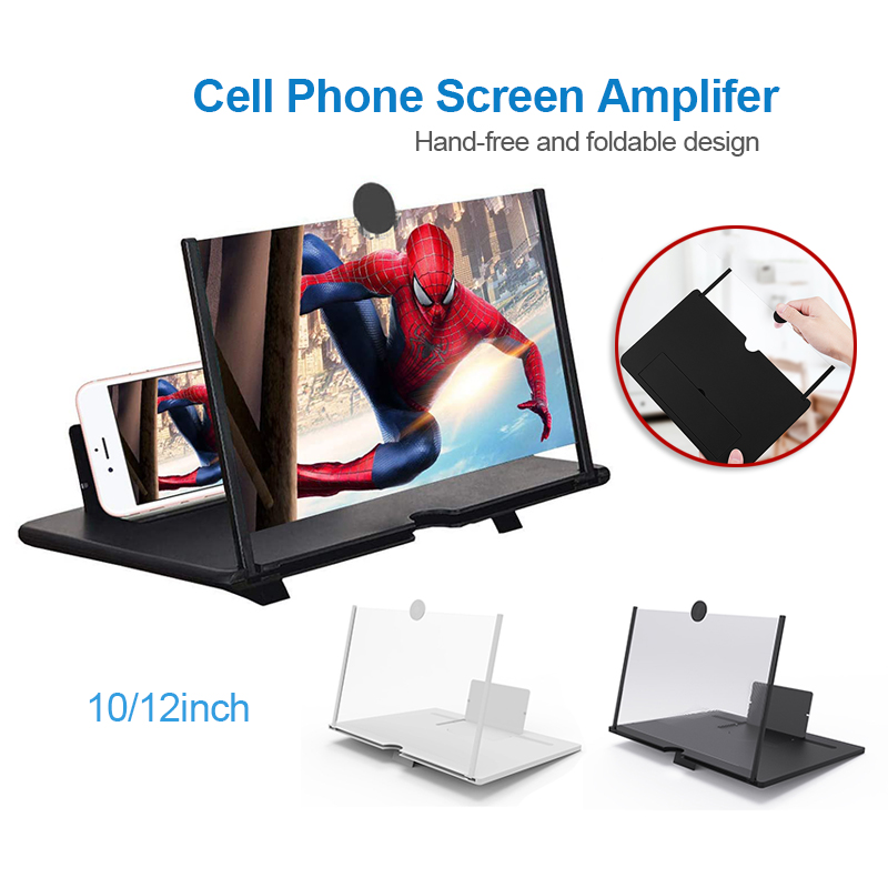 10inch 3D Phone Screen Amplifier Mobile Portable Universal Screen ...