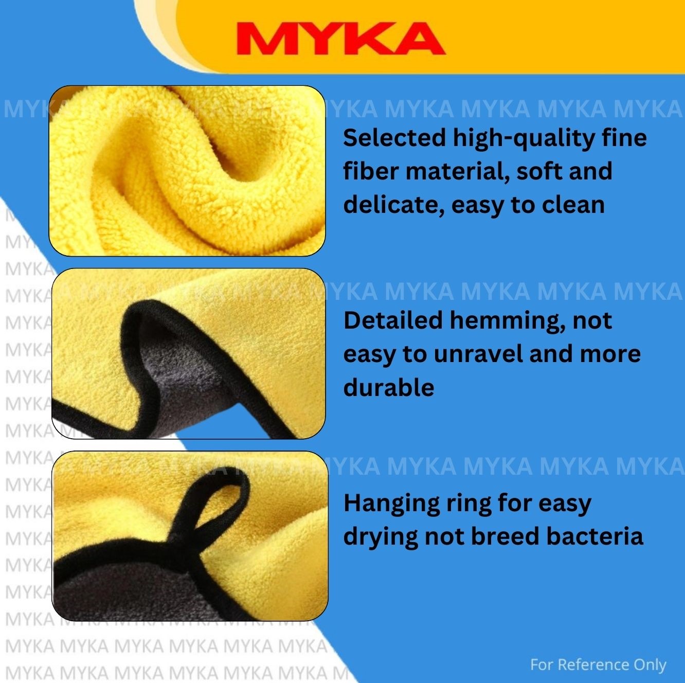 Multipurpose Soft Microfiber Towel Car Wash Kain Cuci Kitchen Cloth ...