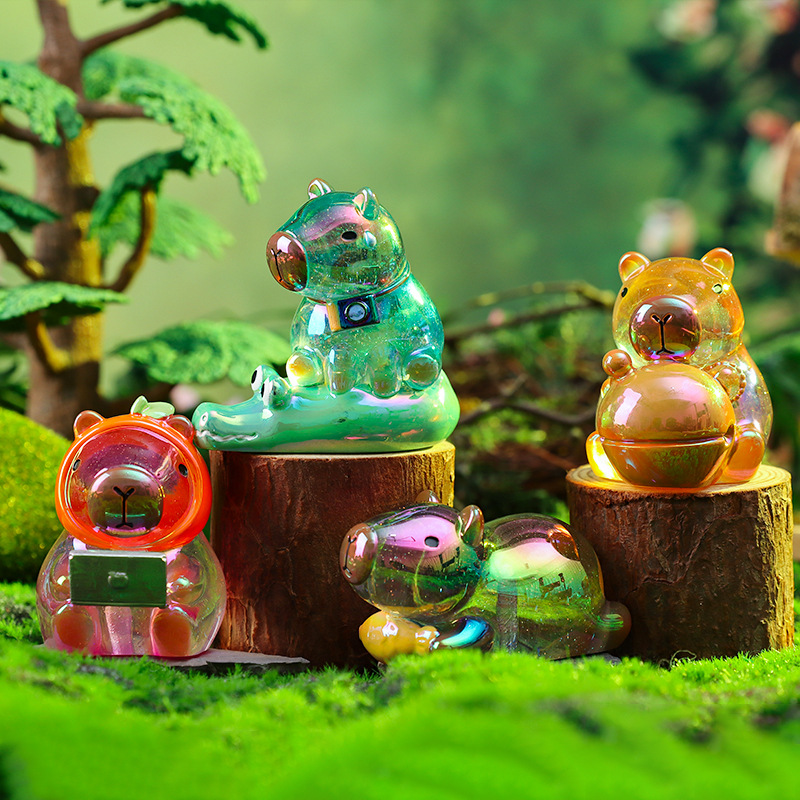 BLIND BOX TOYS CUTE EMOTIONAL CAPYBARA BLIND BOXES FIGURINE HOME TV ...