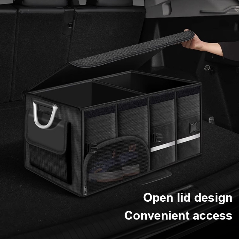 【SPOT】Car Boot Organiser 36/72/92/112L Foldable Storage Box 1680D ...