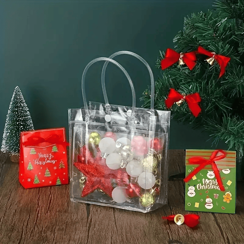 Clear PVC Tote Bag With Button Soft Transparent Multifunctional ...