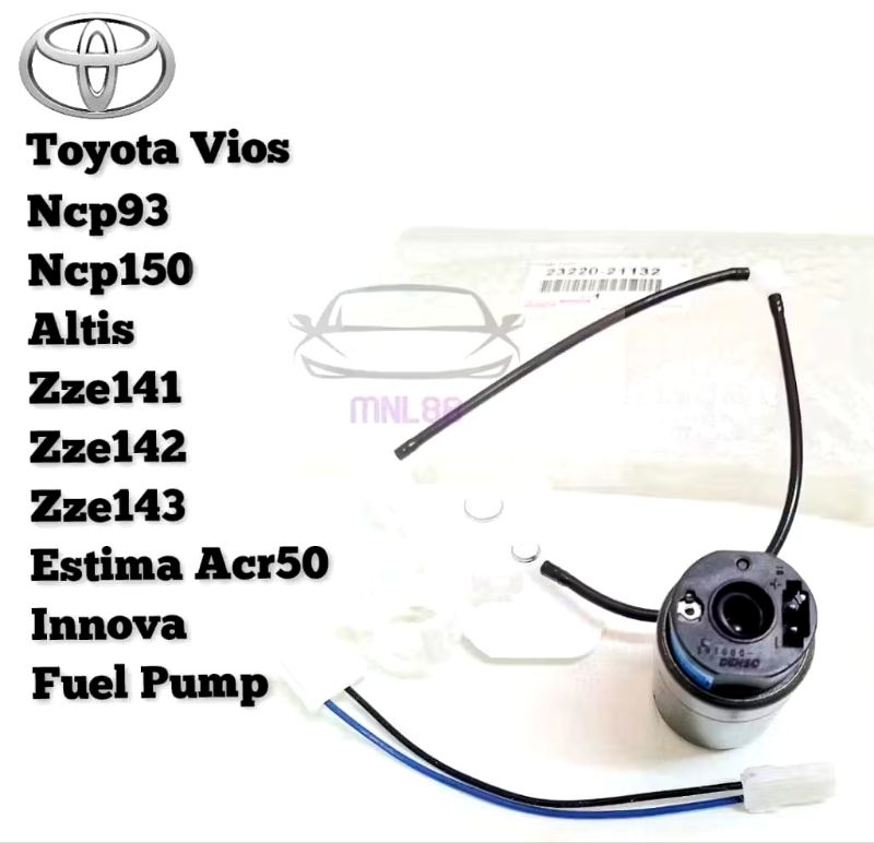 GENUINE TOYOTA DENSO FUEL PUMP MOTOR TOYOTA VIOS NCP93 HIACE KDH200 ...