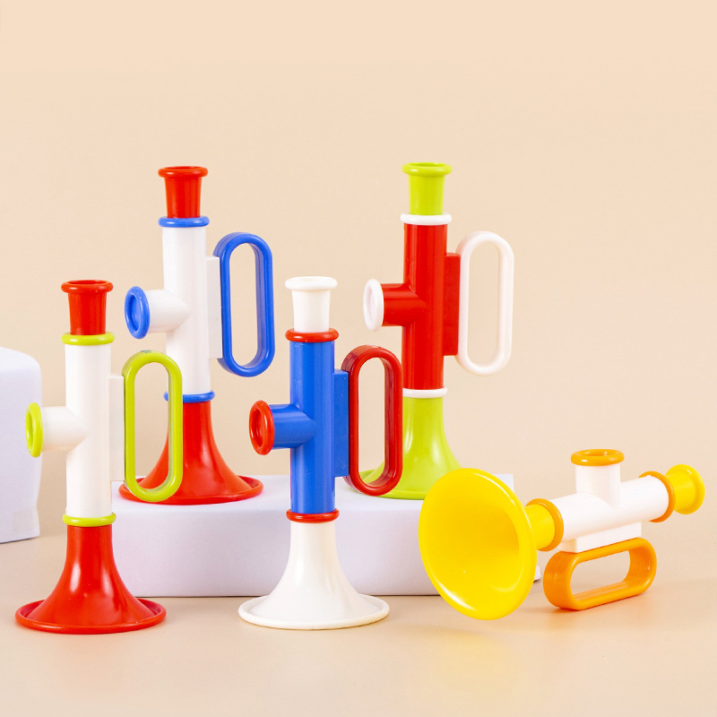 SayYes Mainan Trompet Educational Plastic Horn Toy for Kids Musical ...