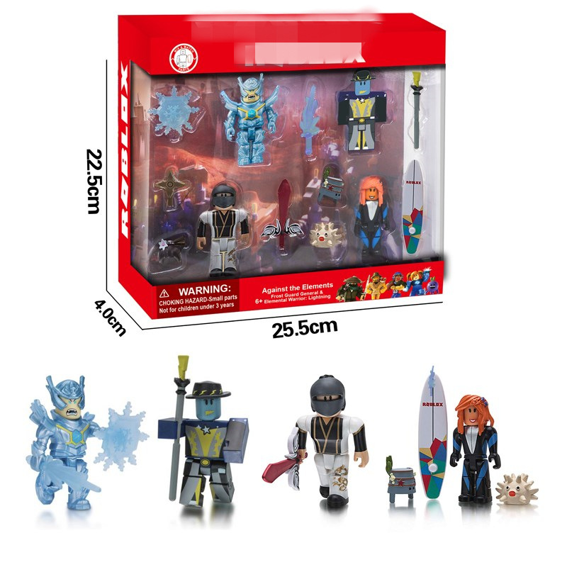 Virtual World Minifigure Roblox Blocks Action 7cm PVC Model Figurines ...