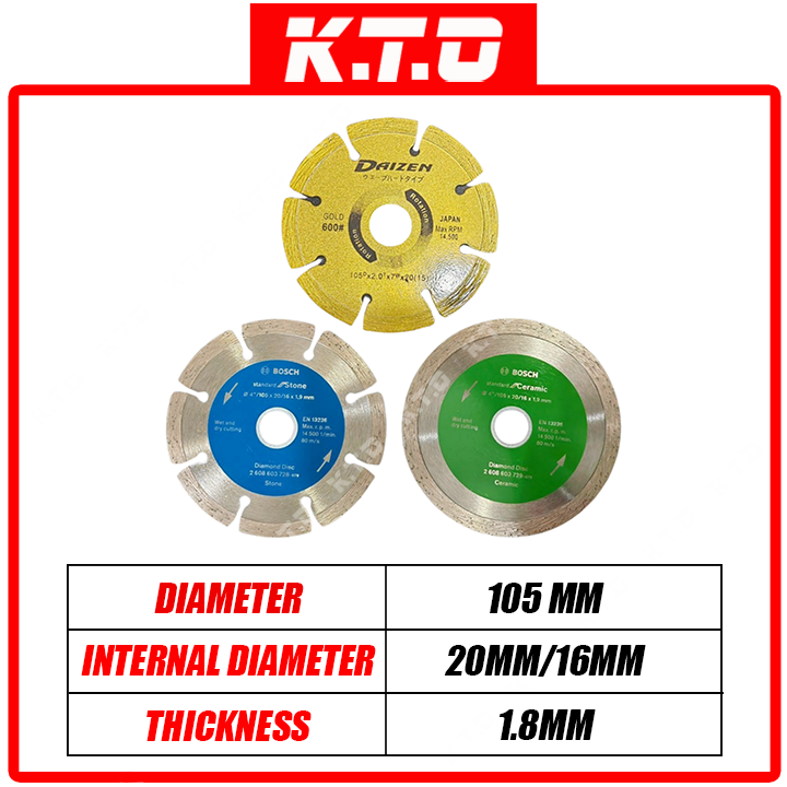 4 Inch Multi Cutting Diamond Disc Angle Grinder Saw Blade For Tile ...