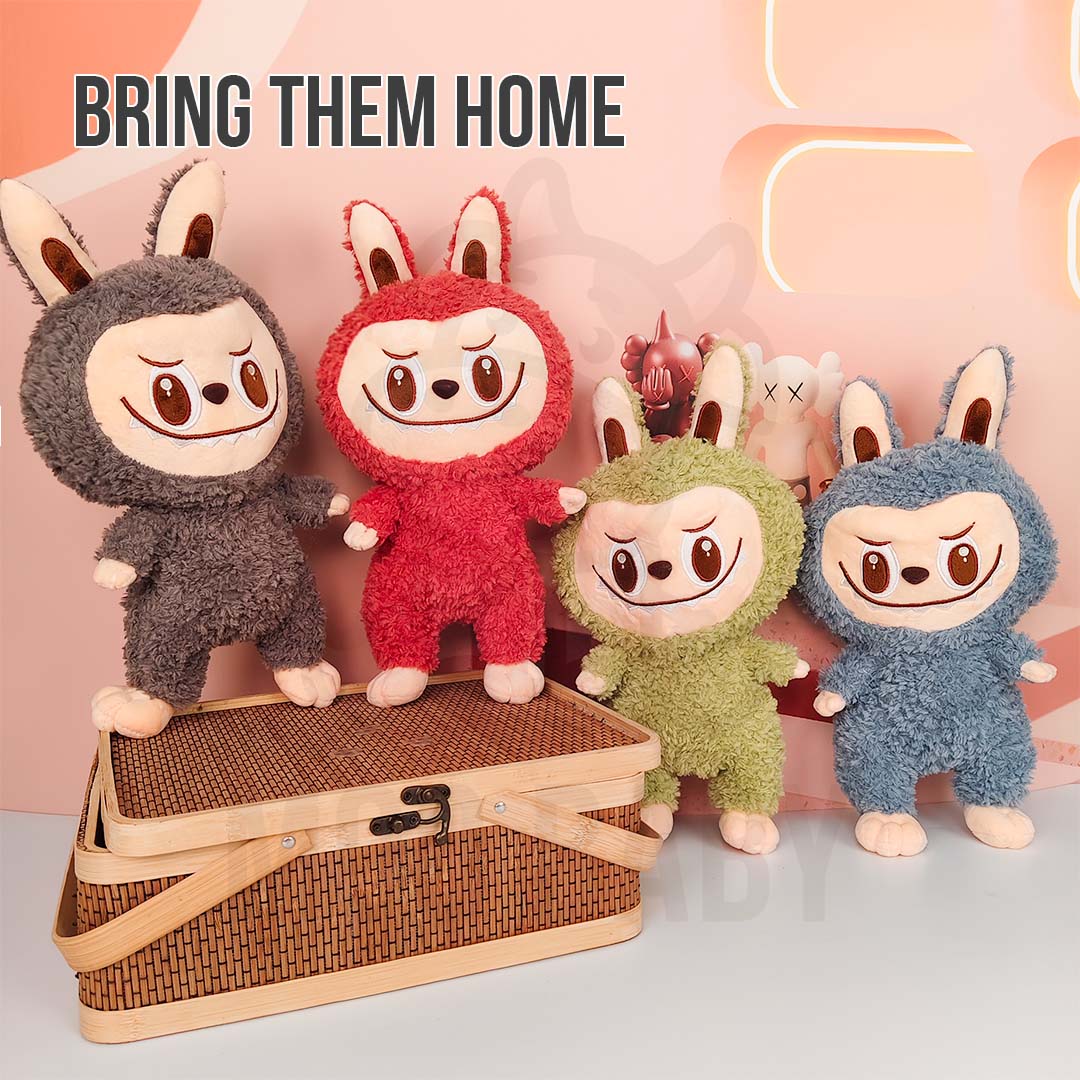 ⭐Moo Baby Patung Labubu Murah Labubu Doll Murah Labubu Plush Toy Labubu ...