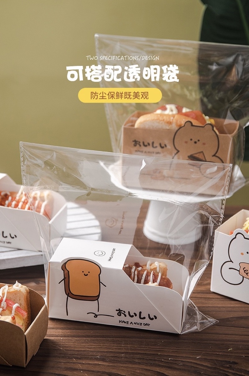 Creative Sandwich Drawer Packing Box Hotdog Box Burger Packing Box ...