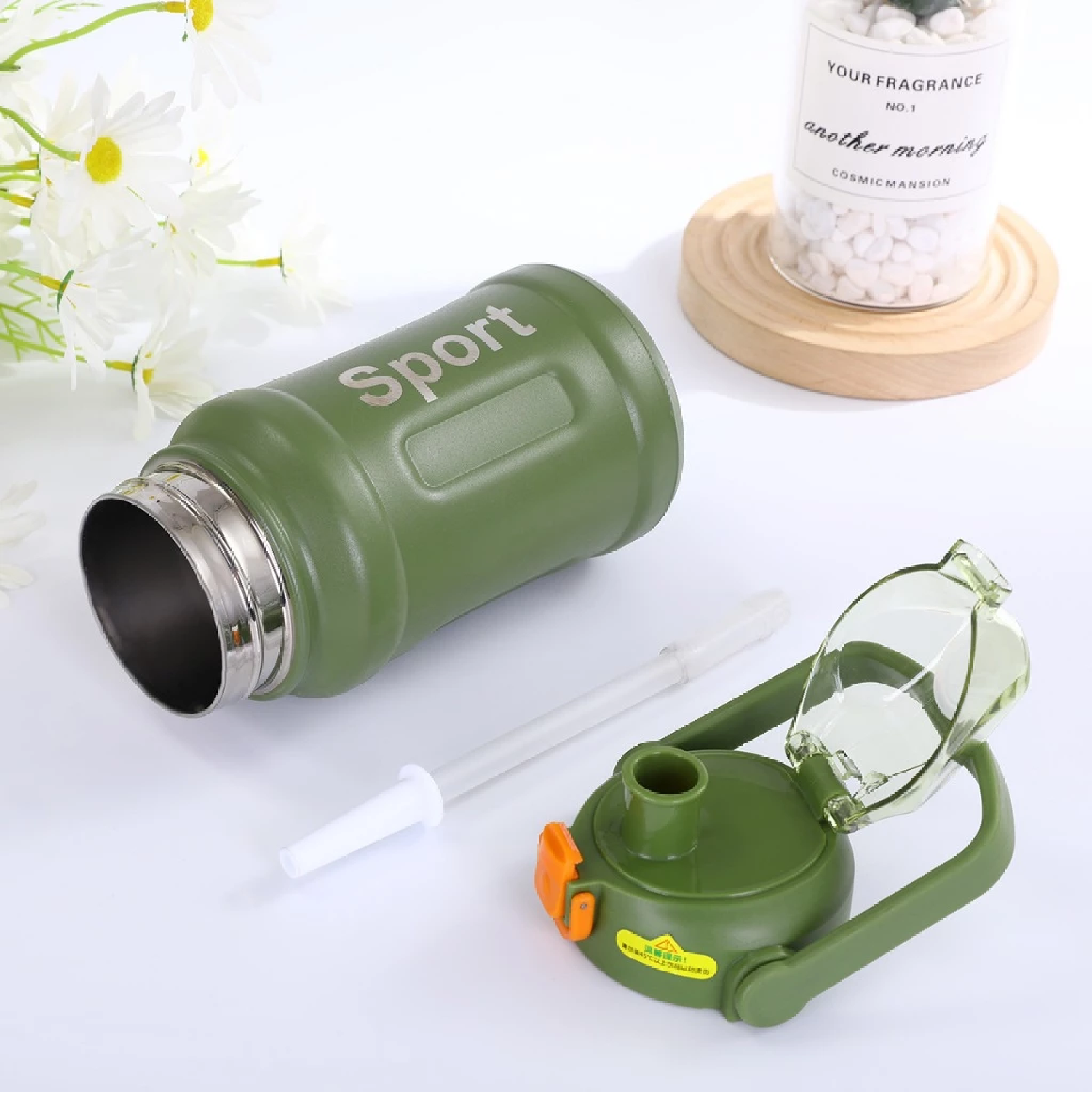 Sport Tumbler SUS 316 Stainless Steel Bottle Thermos Vacuum Flask Besar ...