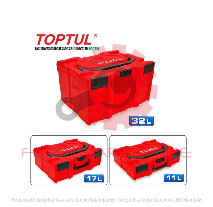 TOPTUL FULL SET Interlocking Tool Box TBBE0502 / TBBE0602 / TBBE0702 ...
