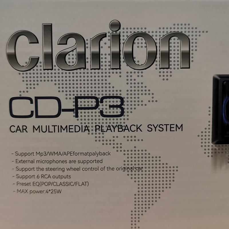 Clarion Mp3 Usb Bluetooth Single Din Player | Shopee Malaysia