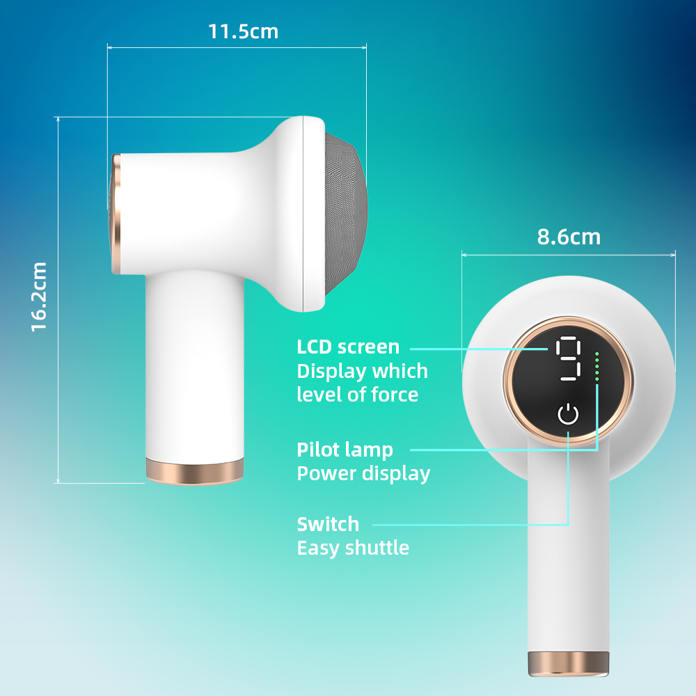 SNOWFIT Elite Upgraded Portable Rechargeable Handheld Massager With 8 ...