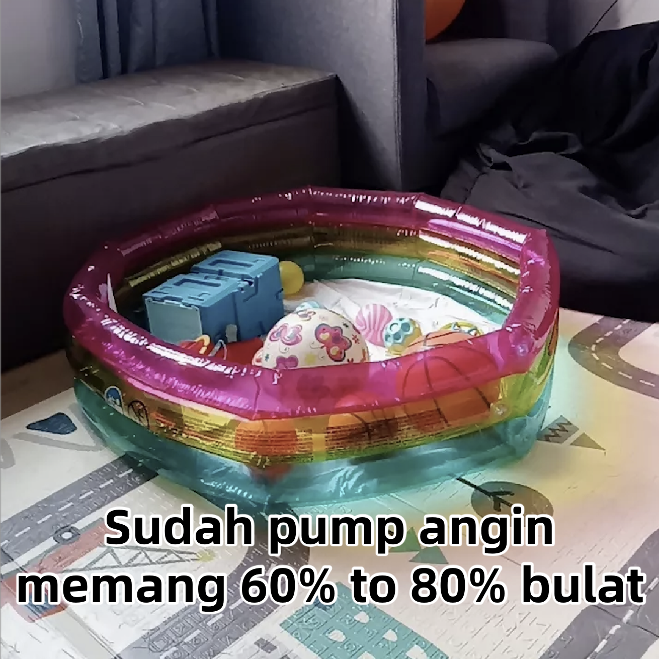 Inflatable children swimming pool kids pool baby intex kolam renang ...