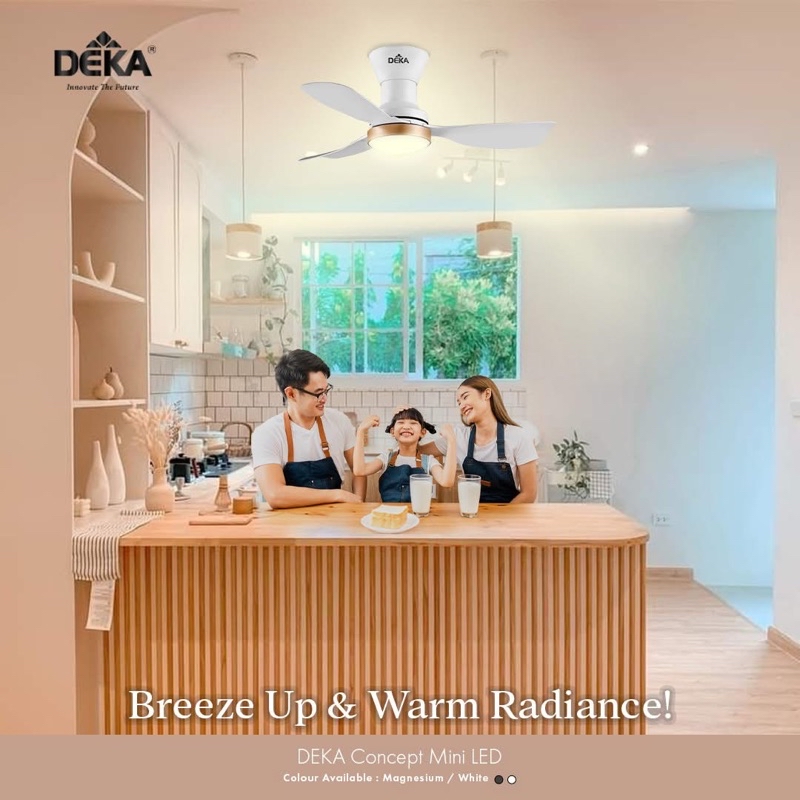 🔥NEW🔥DEKA CONCEPT MINI Fan 34" 42" 22" Baby Fan 14 Speed Remote Control ...