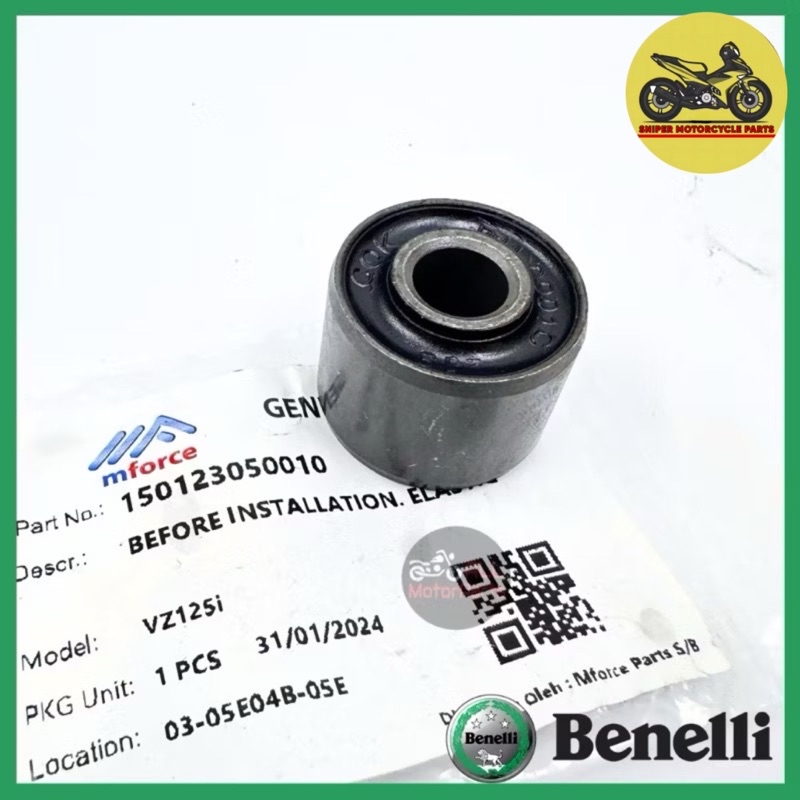[100% ORI] VZ125 VZ ENGINE BUSH ENJIN BUSH BEFORE INSTALLATION ELASTIC ...