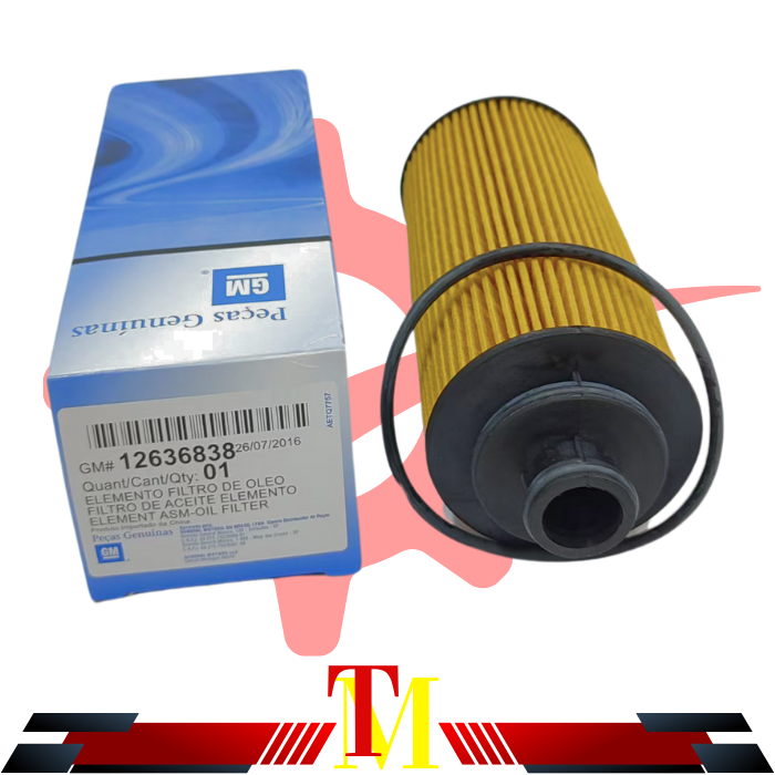 [GM] OIL FILTER ELEMENT CHEVROLET COLORADO 2.8 ( 12636838 ) | Shopee ...