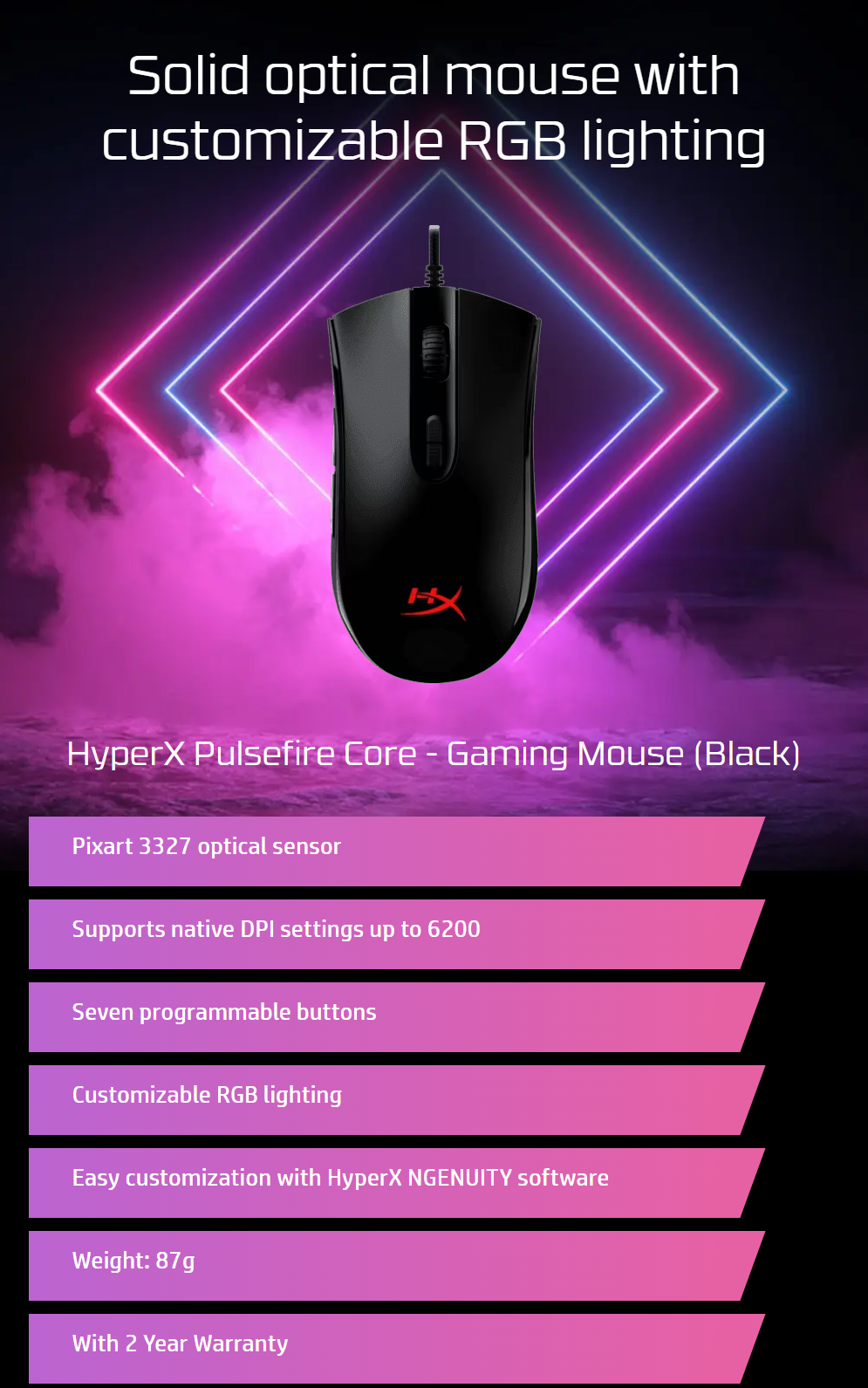 HyperX Combo pack Promo RM199 (HyperX Alloy Core RGB - Gaming Keyboard ...
