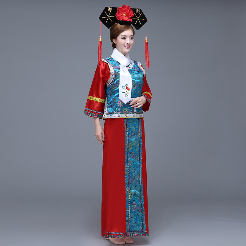 MYLITTLELASS Adult Woman GeGe Costume Chinese Imperial Qing Dynasty ...
