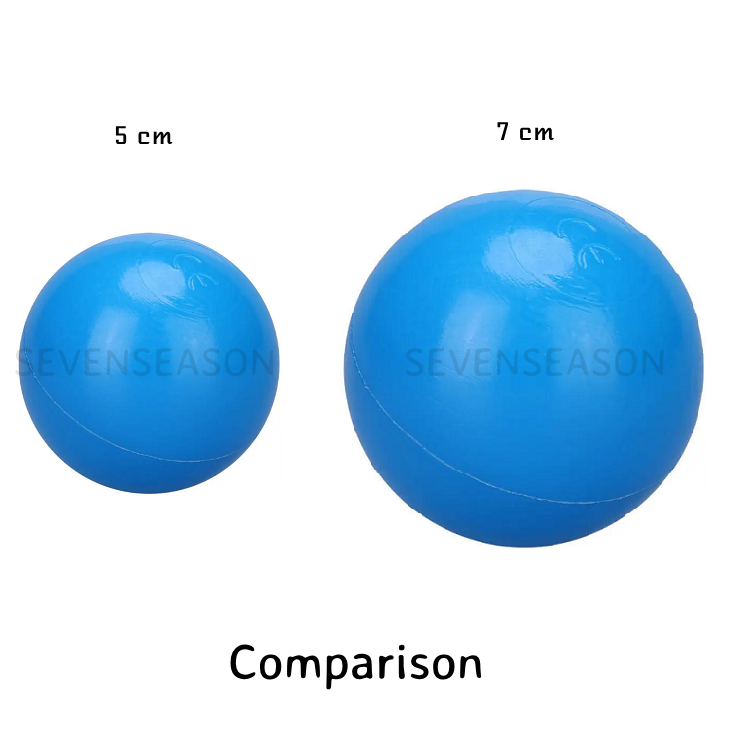 Eco-Friendly Colorful Ocean Ball 7cm Baby Soft Toys | Shopee Malaysia