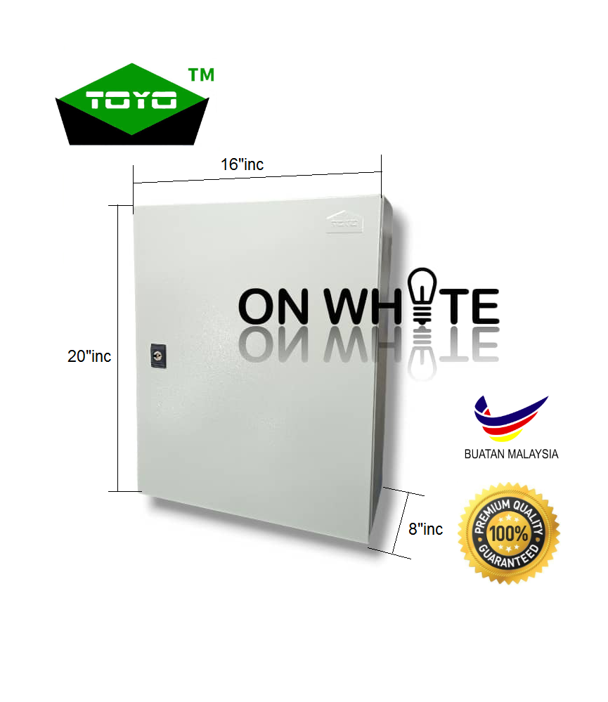 TOYO WEATHER PROOF METAL ENCLOSURE BOX / ELECTRCAL BOX / DB BOARD ...