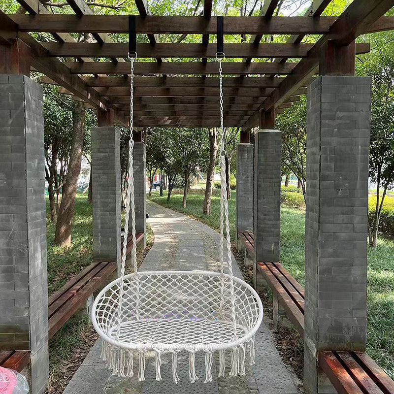 Double Seat Hammock Chair Hanging Swing Kerusi Buaian Buai for Indoor ...