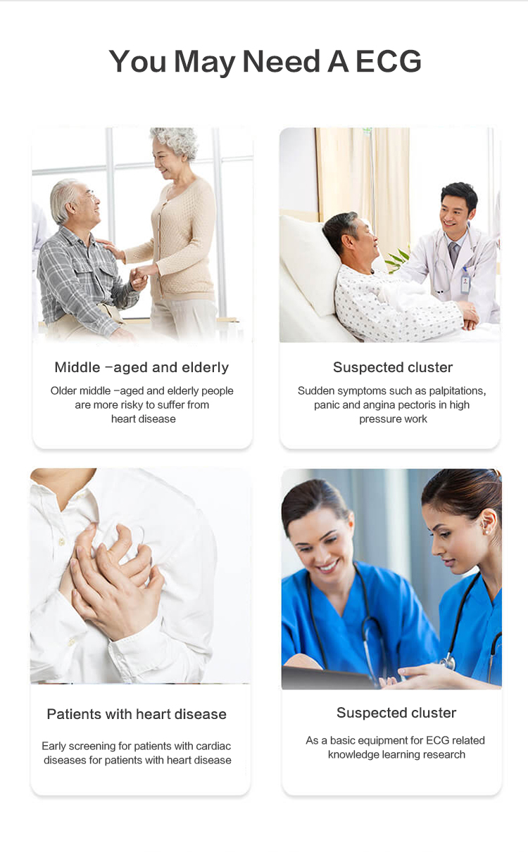 Lepu Medical Wireless Connection Remote Health Handheld Monitor ...