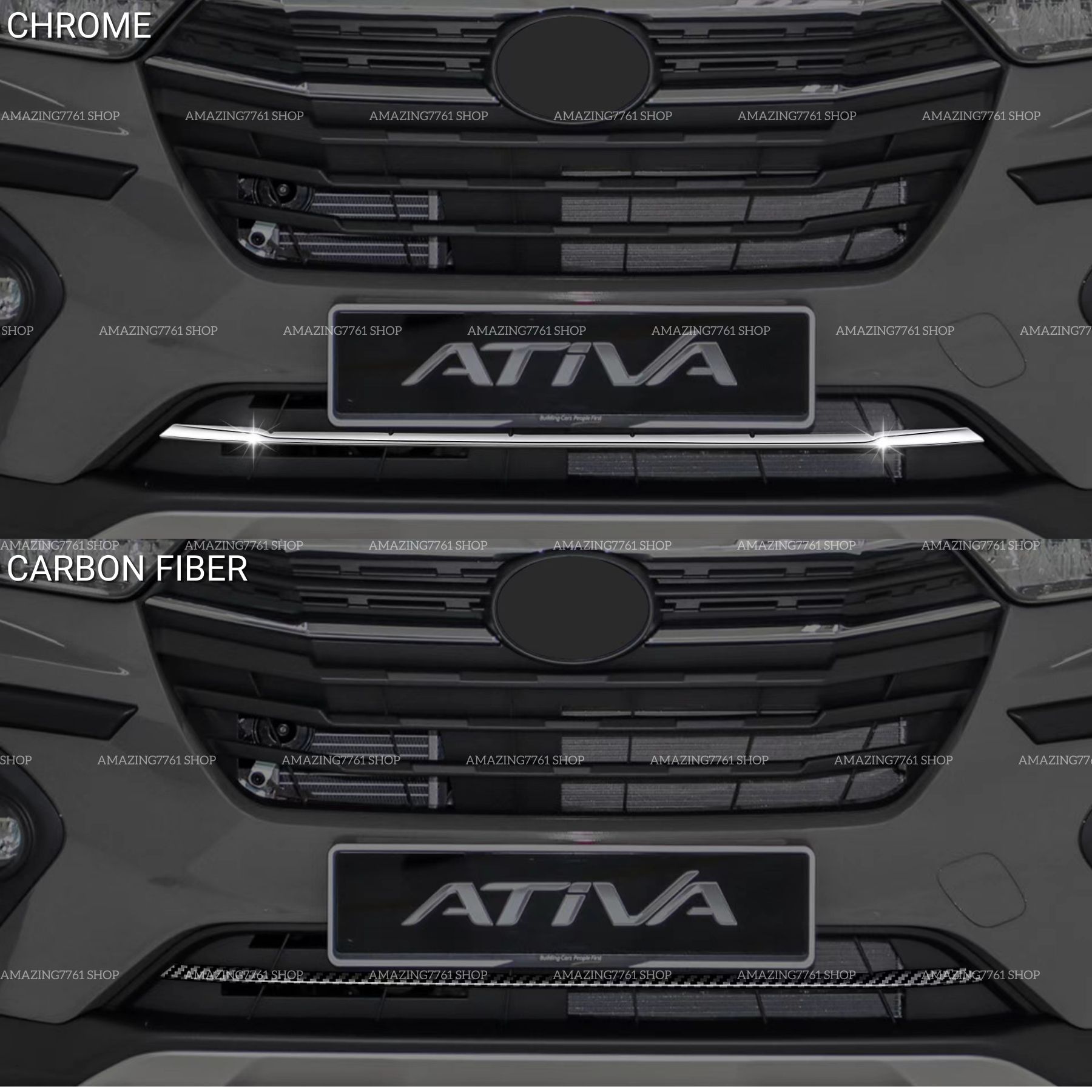 AMAZING PERODUA ATIVA CAR FRONT LOWER GRILLE TRIM GARNISH FRONT BUMPER ...