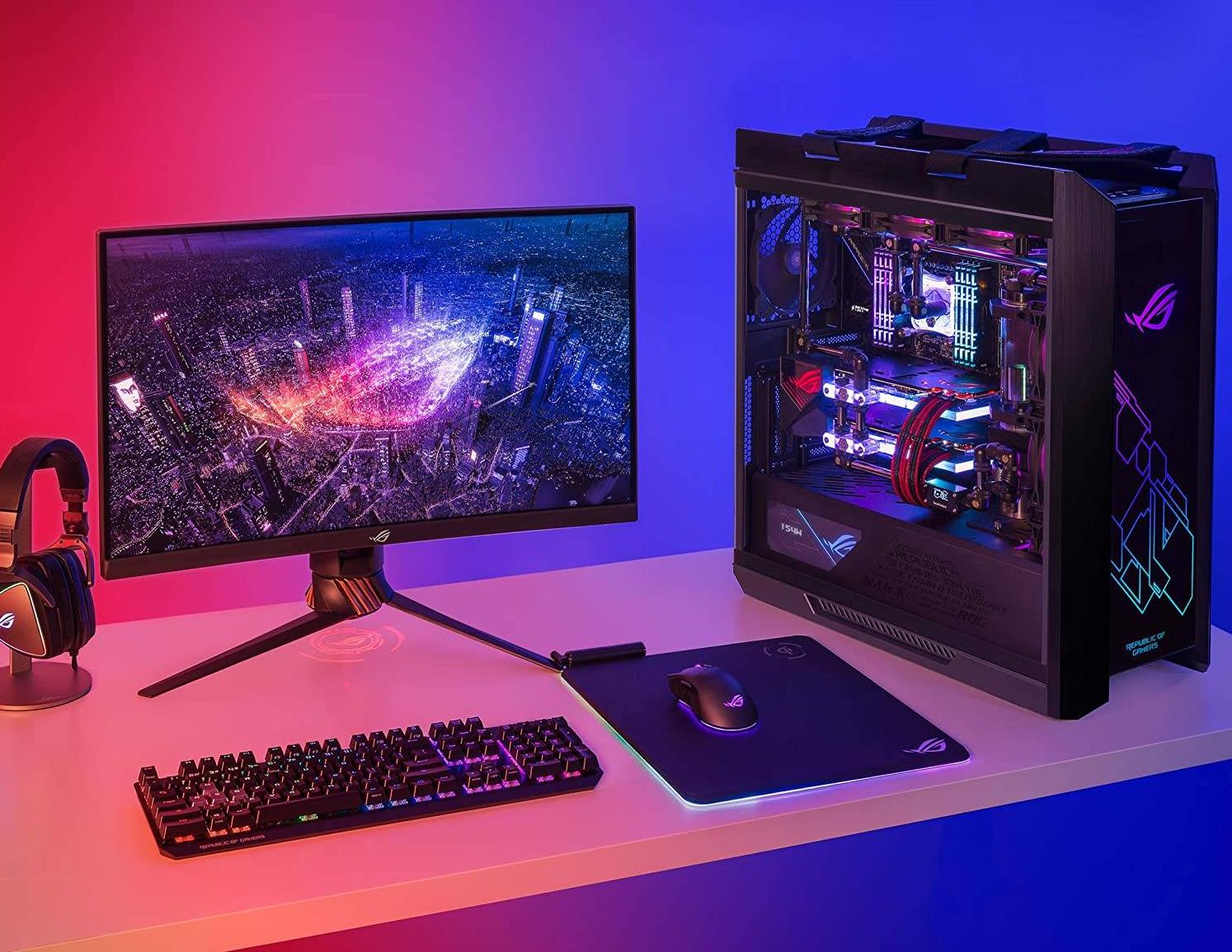 Asus ROG Gaming PC Intel Ultra 9 285K + RTX 5090 / 5080 / DDR5 32GB SSD ...