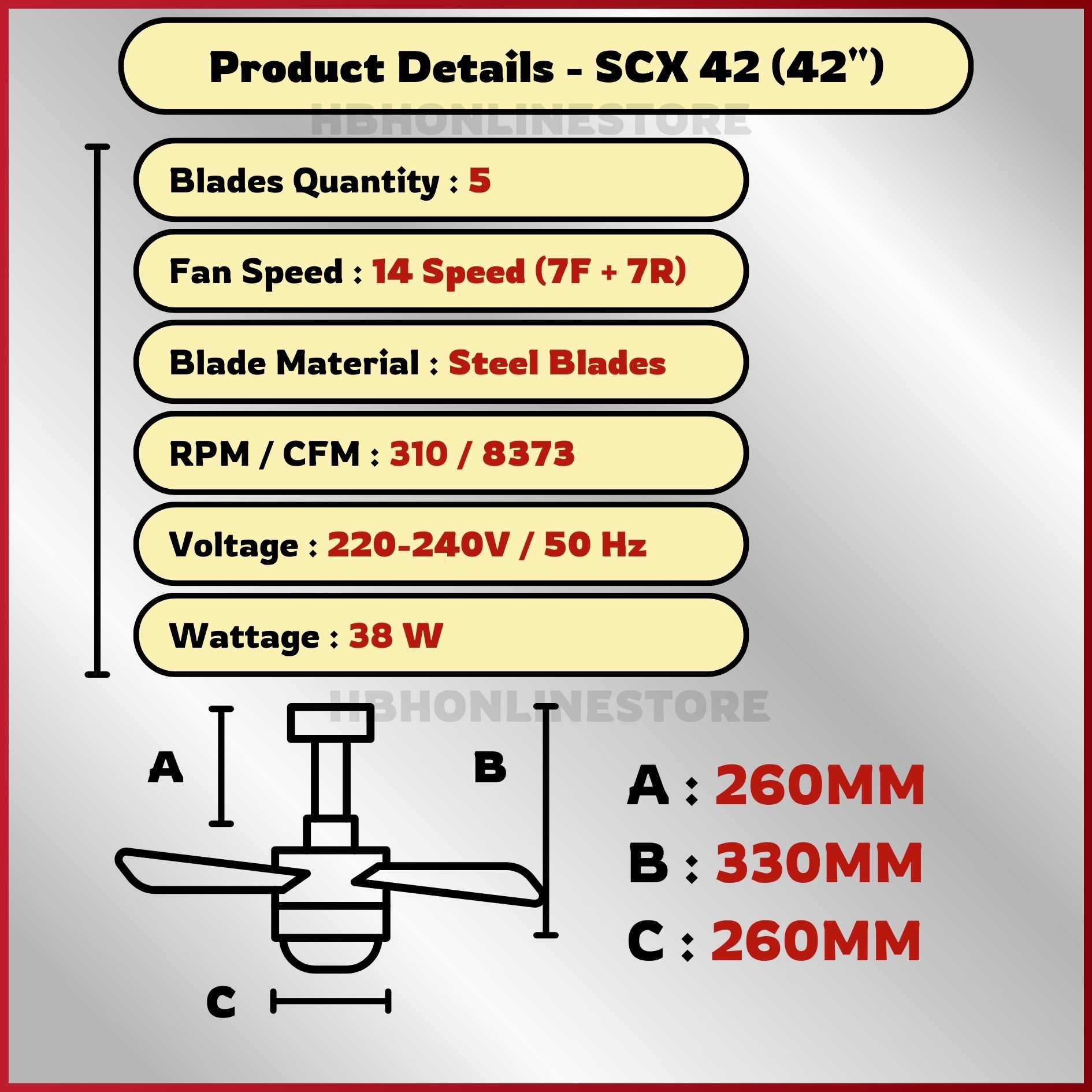 (FreeGift) Deka | SCX PRO (42") | SCX56 (56") | 7 Speed | DC Motor ...