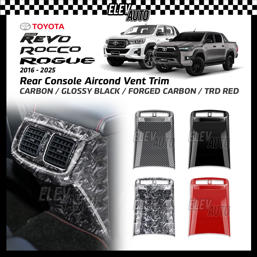 Toyota Hilux Revo Rogue Rocco 2016 - 2025 Rear Center Console Aircond ...