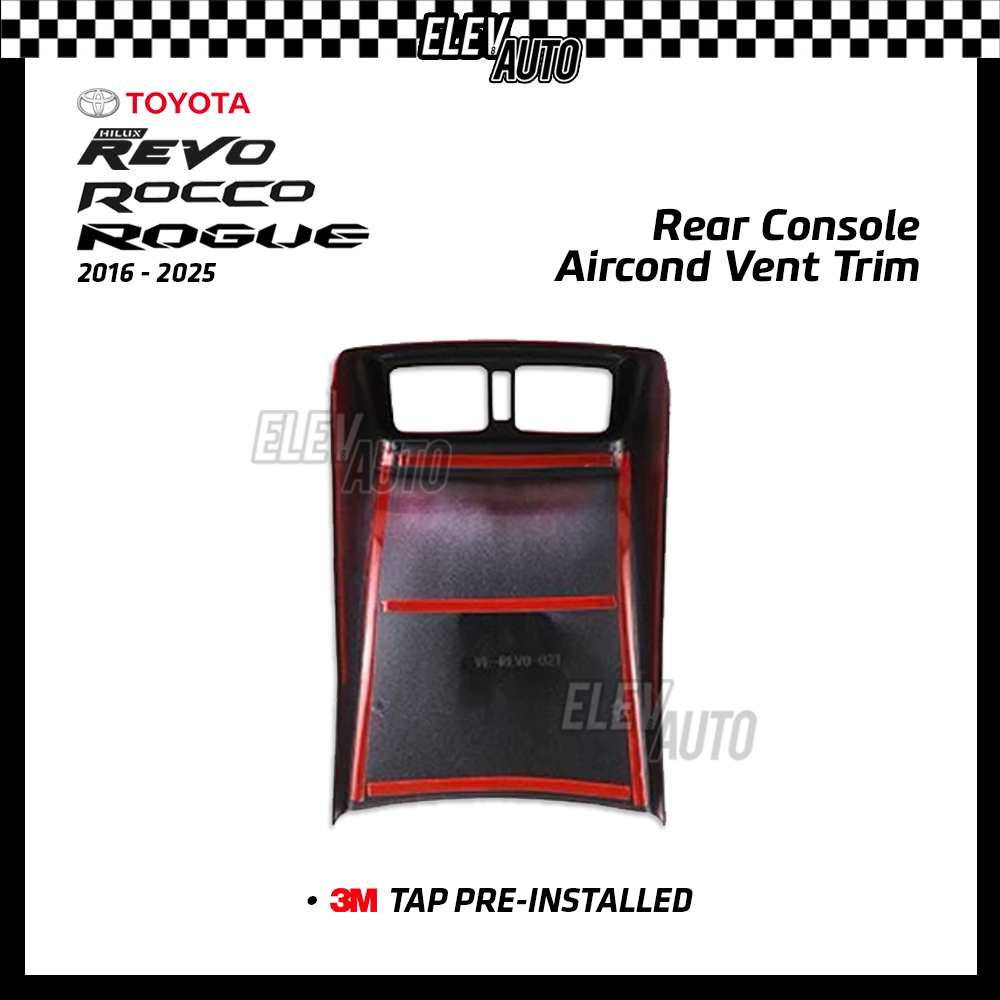Toyota Hilux Revo Rogue Rocco 2016 - 2025 Rear Center Console Aircond ...