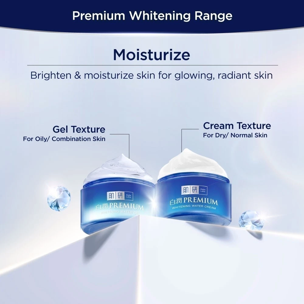 Hada Labo Premium Whitening Water Gel 14g | Shopee Malaysia