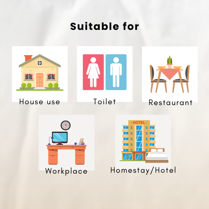 【10 Packs】Pop Up Tissue Fully Packing Refill Pack HBT Hygiene Bathroom ...