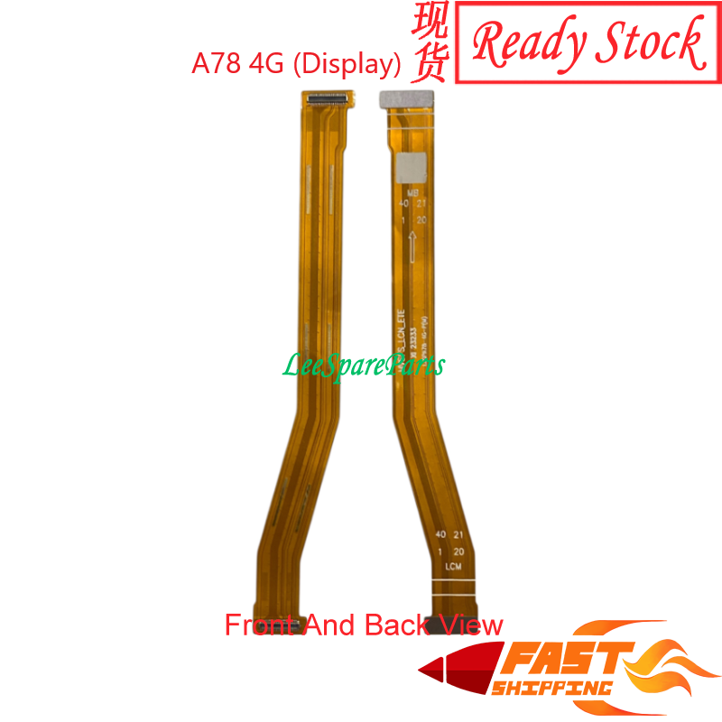 OPPO A76 / A78 Main Board Motherboard UI LCD Display Charging Flex ...