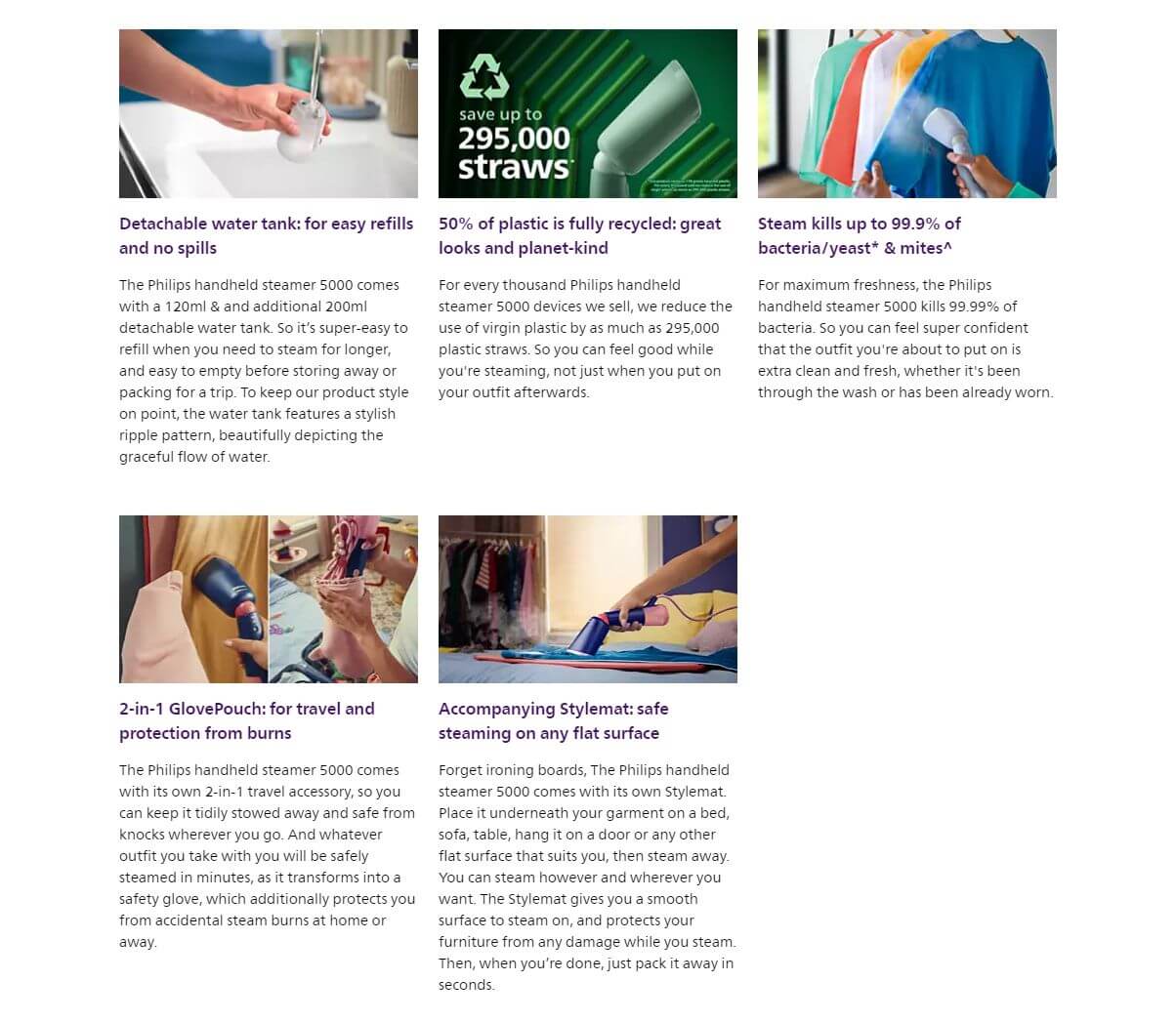 Philips STH5030/20 Handheld Steamer 5000 Series | Shopee Malaysia