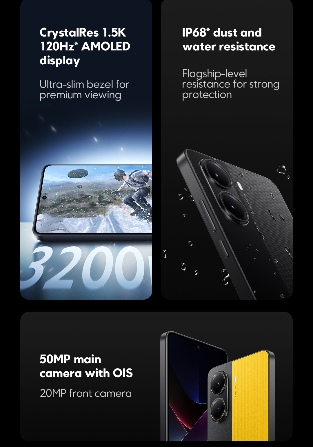 POCO X7 Pro 6000mAh battery+90W HyperCharge/MTK-8400 Ultra/HyperOS 2 ...