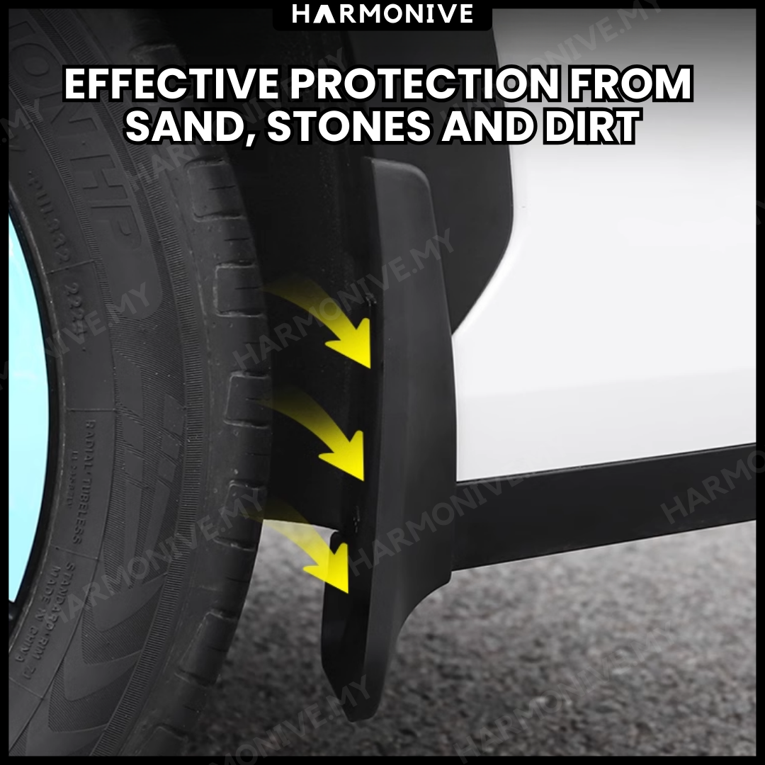 Harmonive Mud Flaps Splash Guards Fender Liners PROTON e.MAS7 (2024 ...