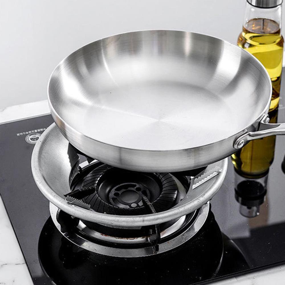 Stainless Gas Stove Ring–Windproof Shield & Energy-Saving Cover (Jimat ...