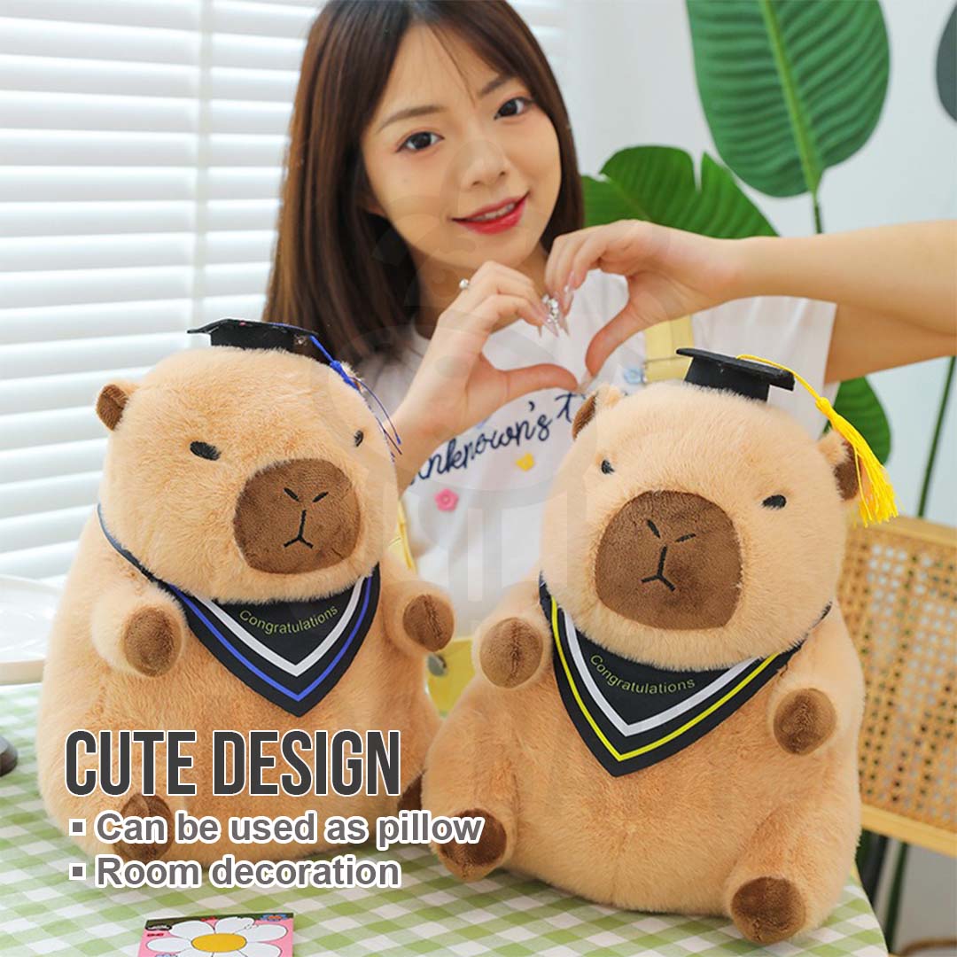 🐮Moo Baby Anak Patung Capybara Patung Capibala Doll Capybara Plush ...