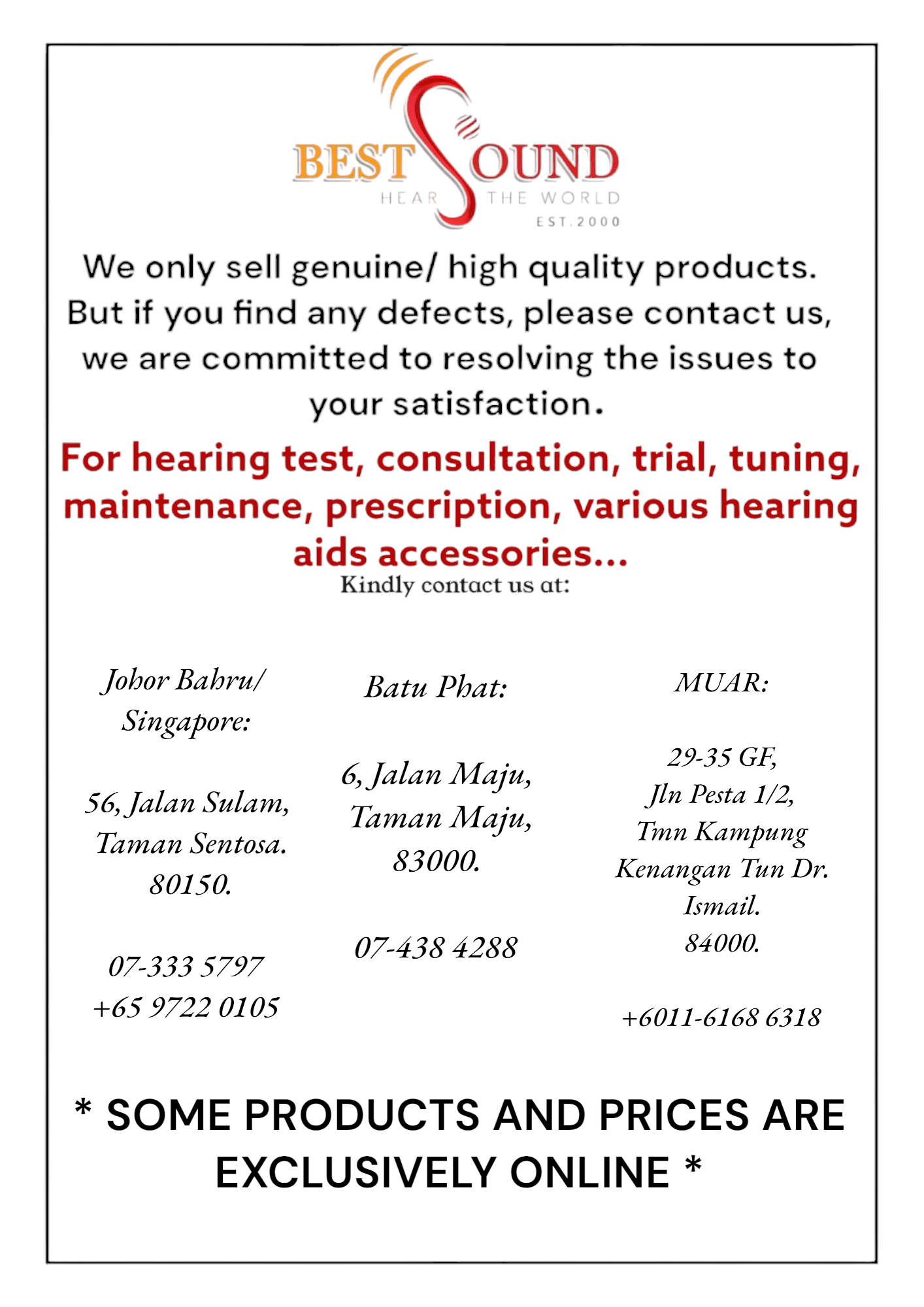 ( Random color ) hearing aids air puffer / air blower / cleaning tools ...