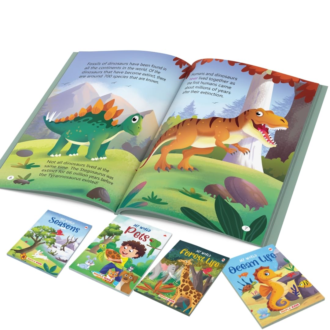 Illustrated Encyclopedia for Kids - My World (Set Of 10 Books ...