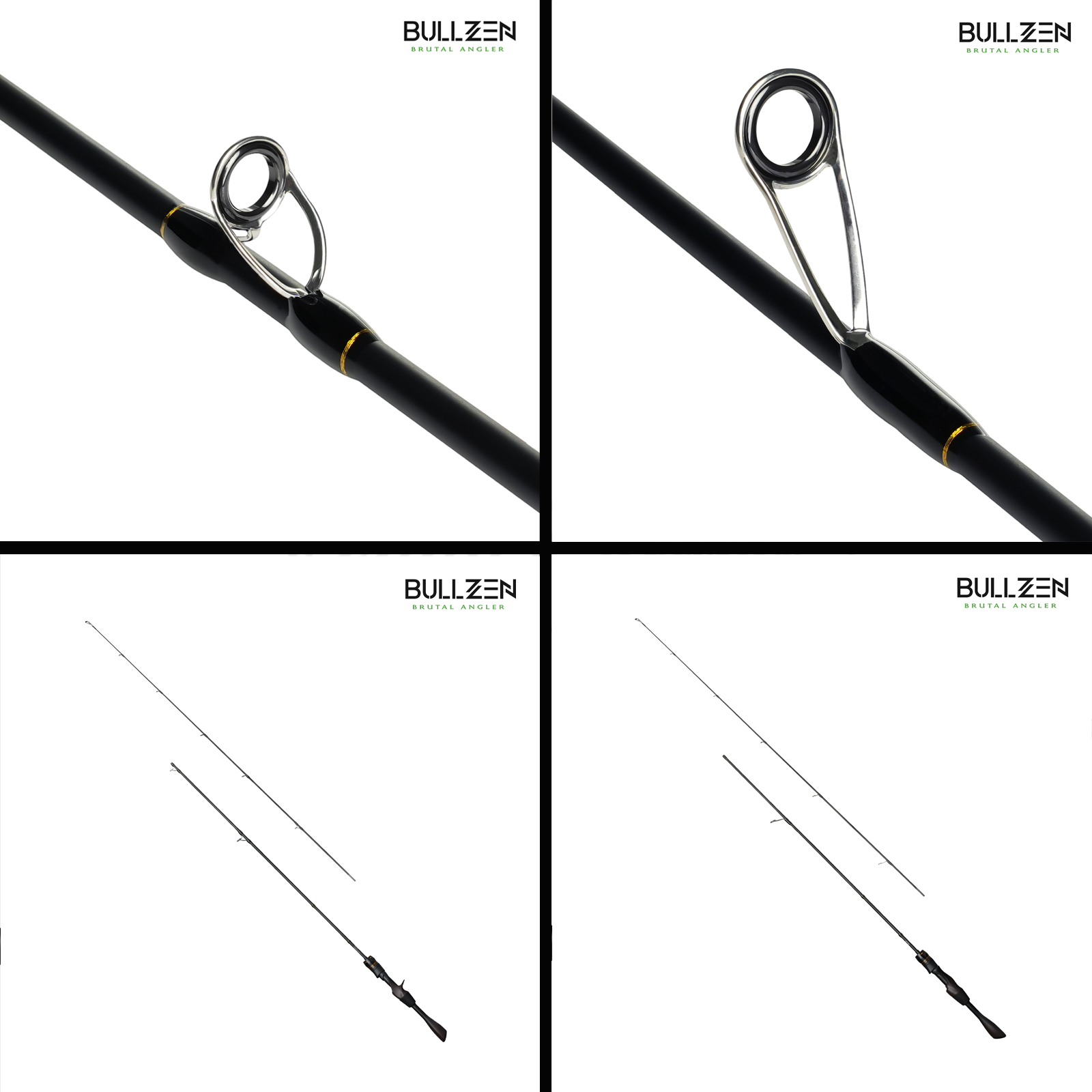 2025 New BULLZEN HYUGA RAGNAROK Solid Carbon Single Hand Baitcast ...